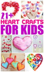 February Crafts For Kids - Valentines Crafts, Football Crafts, and More!