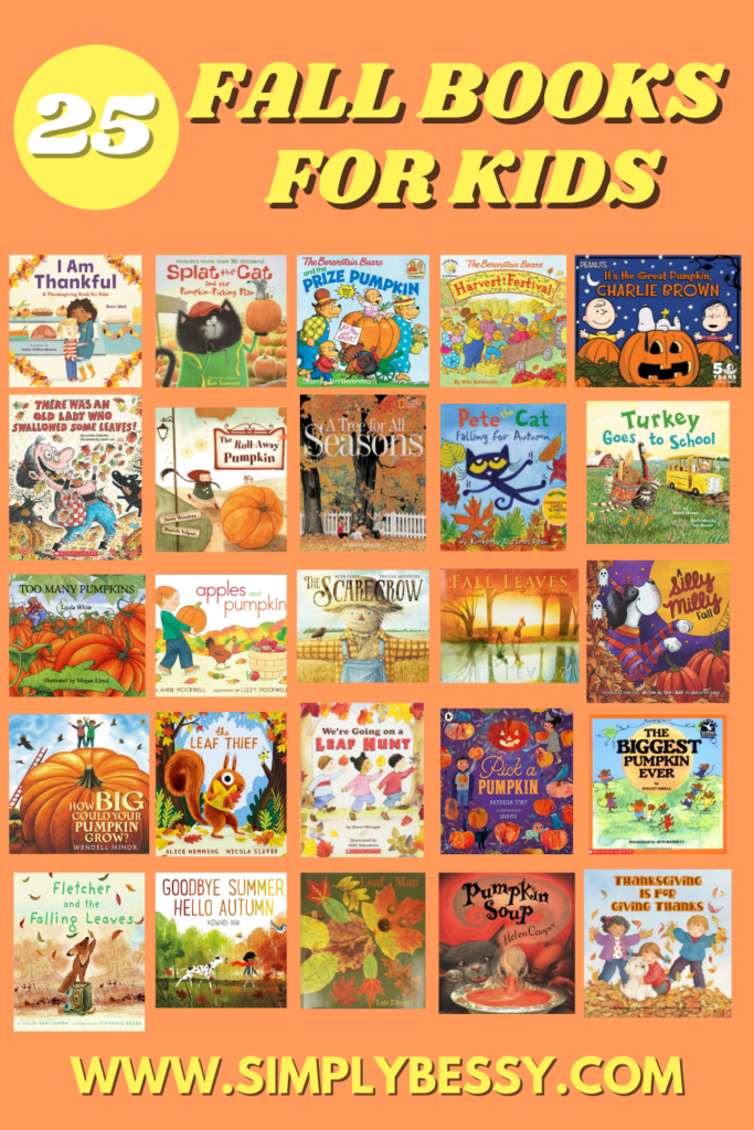 25 Fall Books for Kids - Made with HAPPY