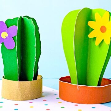 3D Paper Cactus