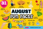 50+ Awesome August Fun Facts - Made with HAPPY