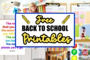 Back to School Printable - Fun Free Printables To Kick off School