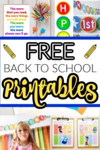 Back to School Printable - Fun Free Printables To Kick off School