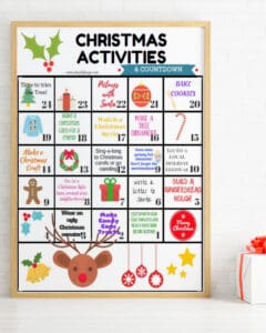 Christmas Countdown Printables to Get Excited for the Holiday