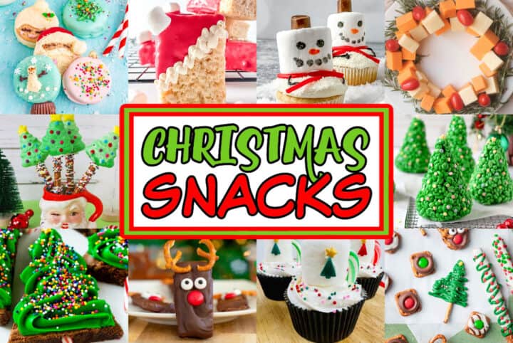 45+ Easy and Festive Christmas Snacks - Made with HAPPY