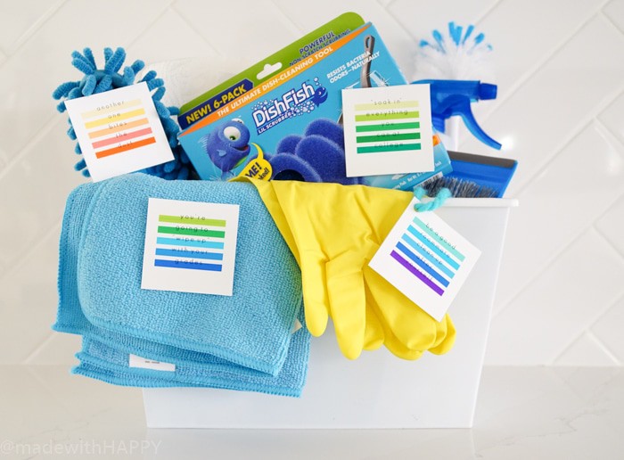 Cleaning College Care Package - Made with HAPPY