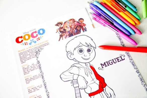 Disney's Coco Coloring Pages - Made with HAPPY