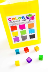 Free Printable Color Scavenger Hunt For Kids - Made with HAPPY