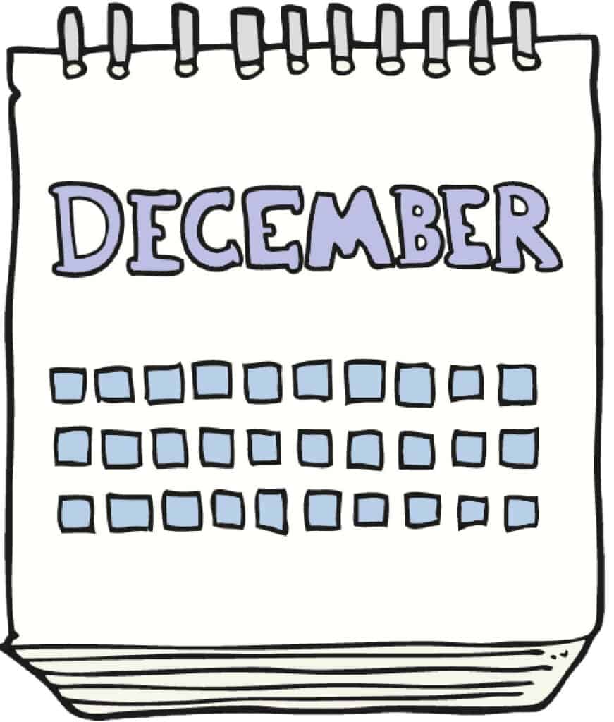 December Fun Facts - Made with HAPPY