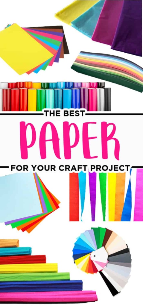 Different Types of Paper For Your Craft Projects - Made with HAPPY