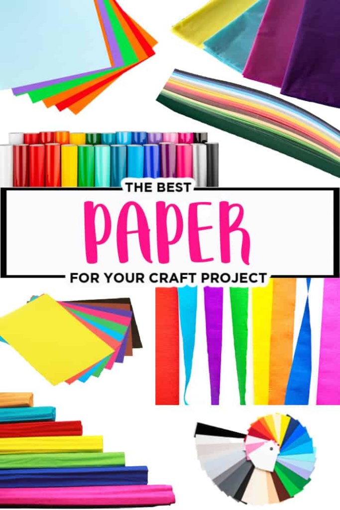 Different Types of Paper For Your Craft Projects - Made with HAPPY