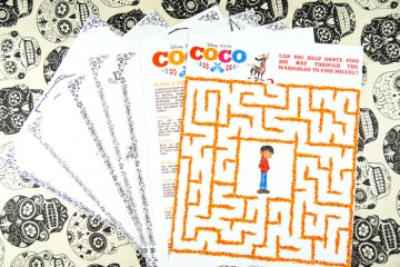 Disney's Coco Coloring Pages - Made with HAPPY
