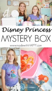 Disney Princess Mystery Box Unboxing October - Made with HAPPY