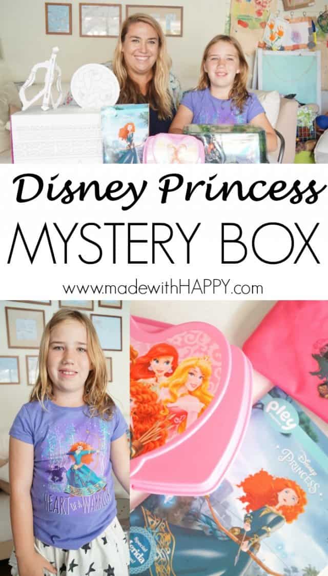 Disney Princess Mystery Box Unboxing October - Made with HAPPY