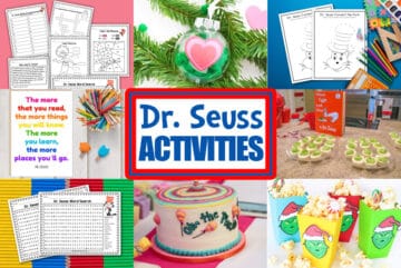 Dr. Seuss Printables Activities - Made with HAPPY