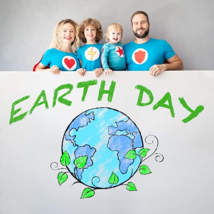 Earth Day Color By Number - Made with HAPPY