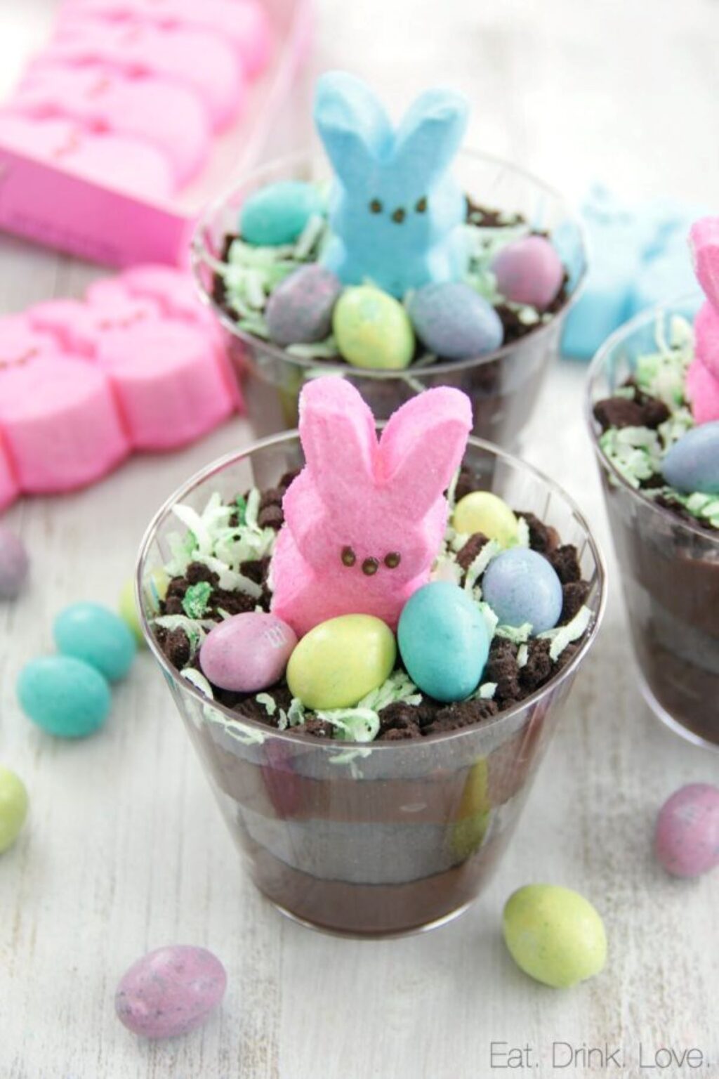 Most Adorable Easter Bunny Desserts - Made with HAPPY