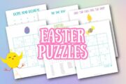 Free Printable Easter Puzzles For Kids - Made with Happy