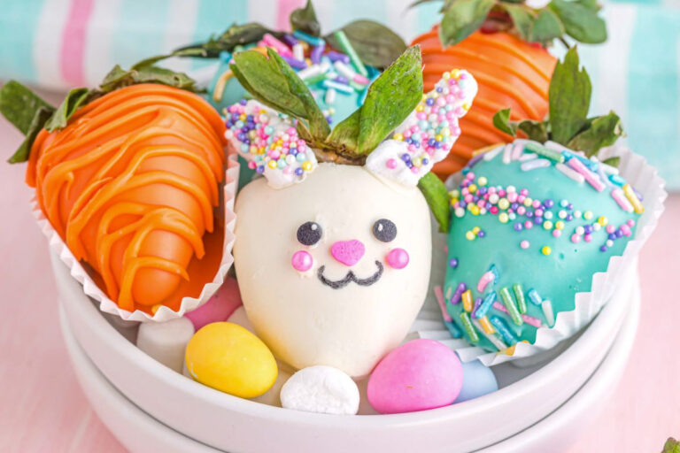 Most Adorable Easter Bunny Desserts - Made with HAPPY