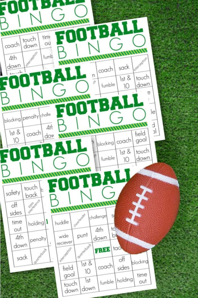 FREE Football Color By Number Printable - Made with HAPPY