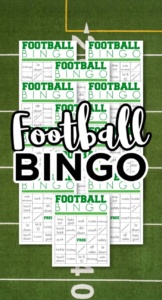 Free Printable Football Bingo Cards - Game Day Football Game