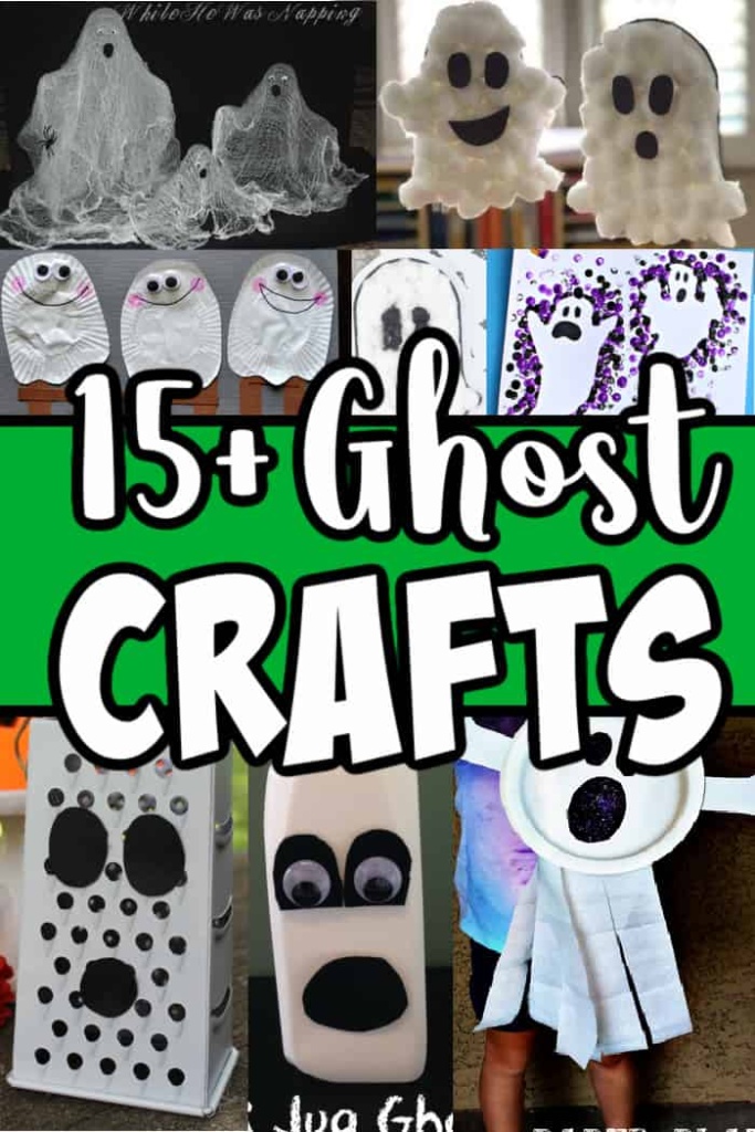 15+ Halloween Ghost Crafts For Kids - Made with HAPPY