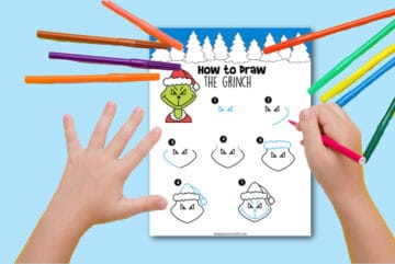 How To Draw The Grinch - Made with HAPPY
