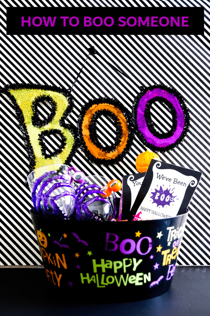 Free You've Been Booed Printable - How to Boo Someone