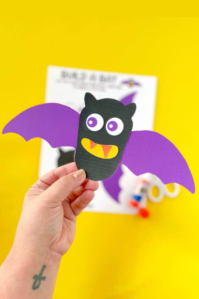 Build a Bat Activity with Free Printable Template