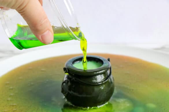 Halloween Science Experiment - Witches Brew - Made with HAPPY