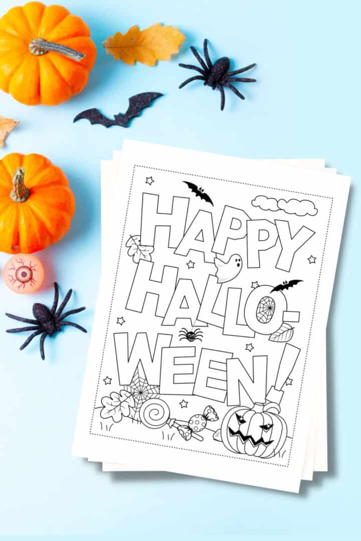 Free Printable Halloween Coloring Book