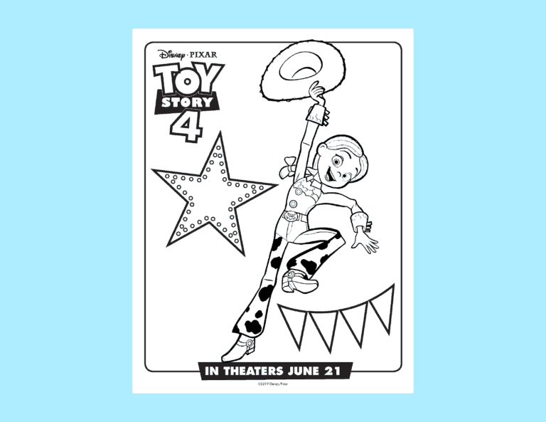 Free Printable Toy Story 4 Coloring Pages For Kids