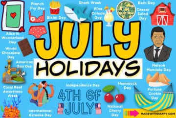 July Fun Facts - Made with HAPPY