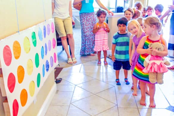 Rainbow Punch Pinata - Made with HAPPY - Pinata Ideas