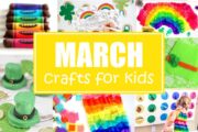 21+ Spring Crafts For Kids - Made with HAPPY - Quick and Easy Crafts