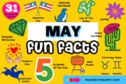 May Fun Facts - Made with HAPPY