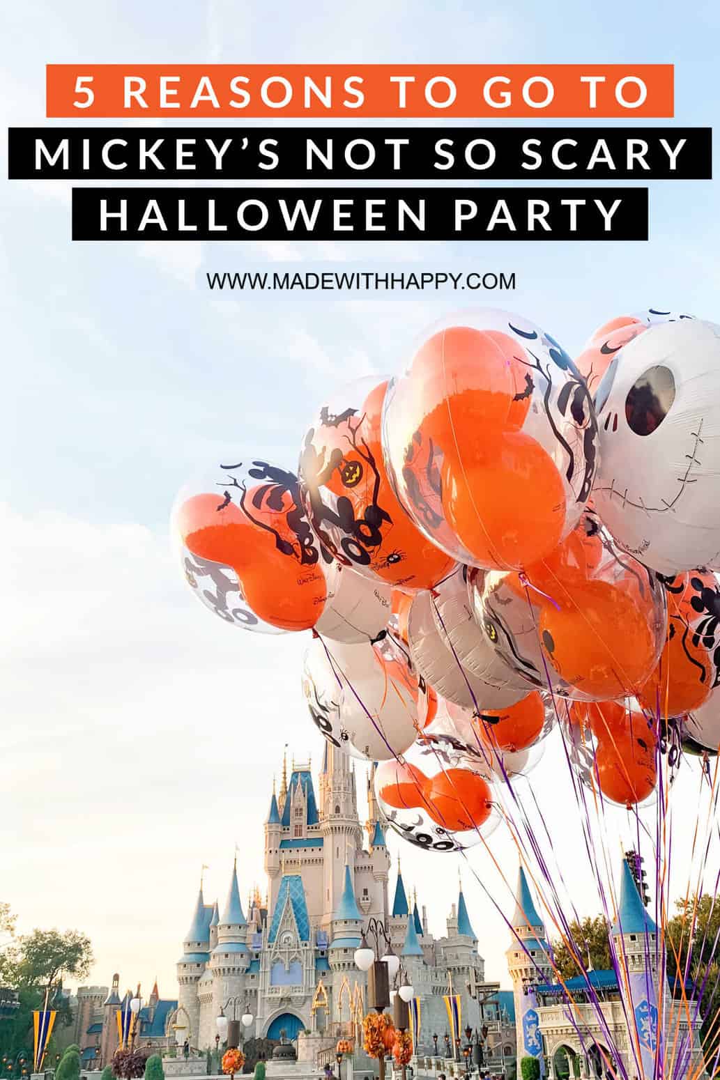 5 Reasons to go to Mickey's Not So Scary Halloween Party