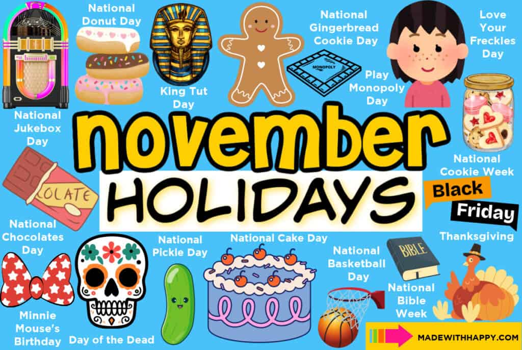 Fall Holidays - Celebrating the Season - Made with HAPPY