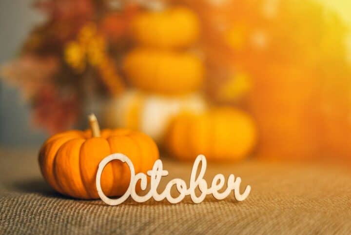 October Holidays - Made with HAPPY