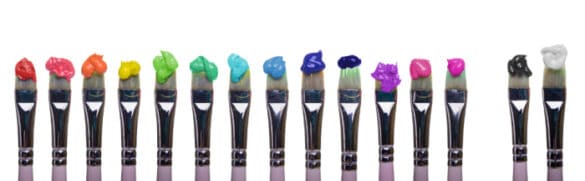 Different Types of Craft Paint - Made with HAPPY