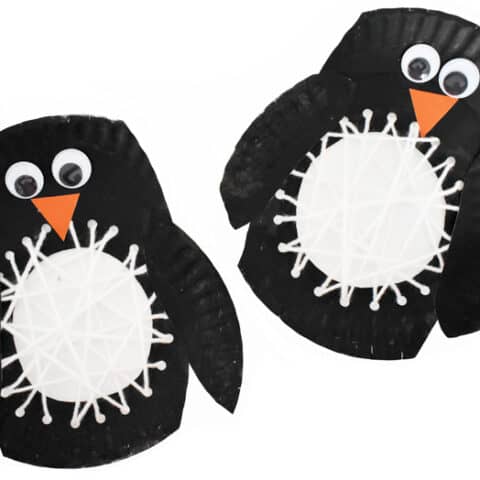 Paper Plate Penguin Craft - Fun Winter Craft For Kids