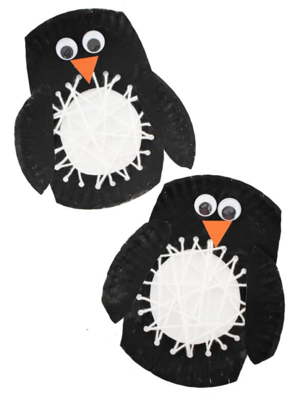 Paper Plate Penguin Craft - Fun Winter Craft For Kids