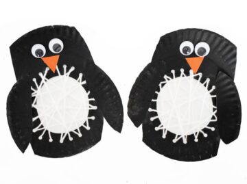 Paper Plate Penguin Craft - Fun Winter Craft For Kids