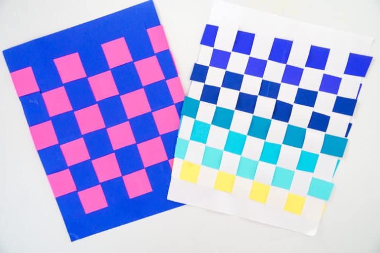 Paper Weaving Craft For Kids - Step By Step Fun Paper Craft