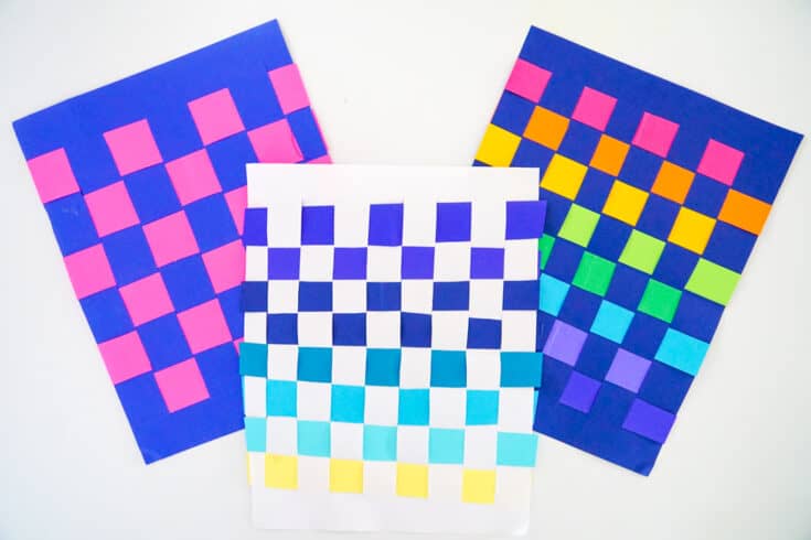 Paper Weaving Craft For Kids - Step By Step Fun Paper Craft