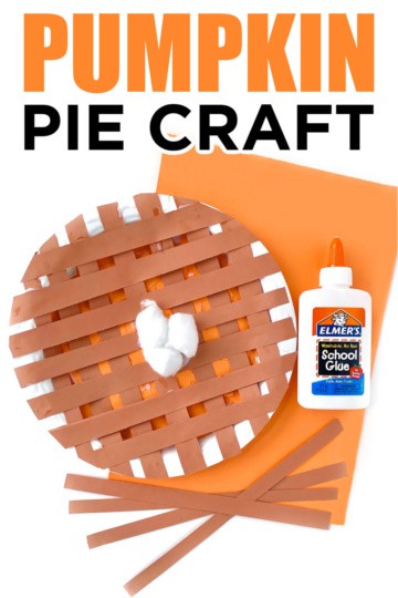 Easy Paper Plate Pumpkin Pie Craft For Kids