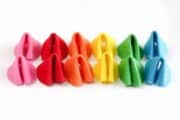 Rainbow DIY Fortune Cookies Craft - Made with HAPPY
