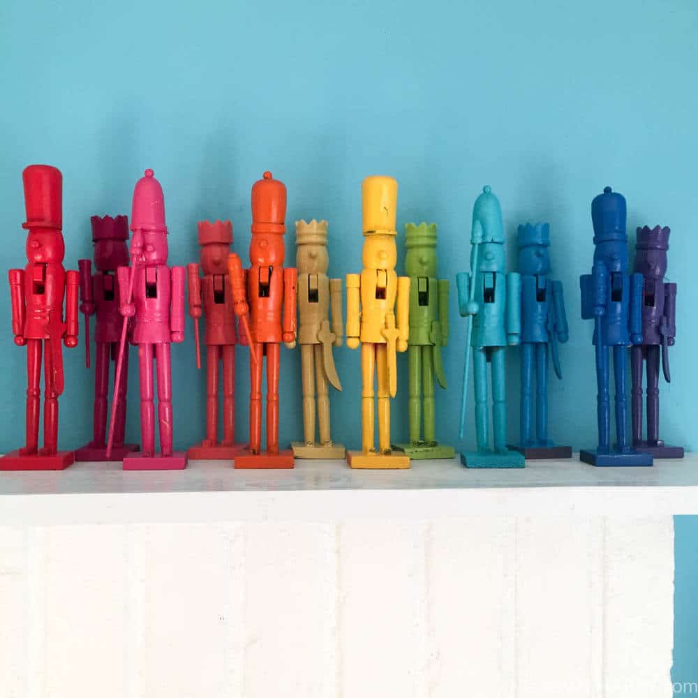 Rainbow Nutcrackers - Made with HAPPY