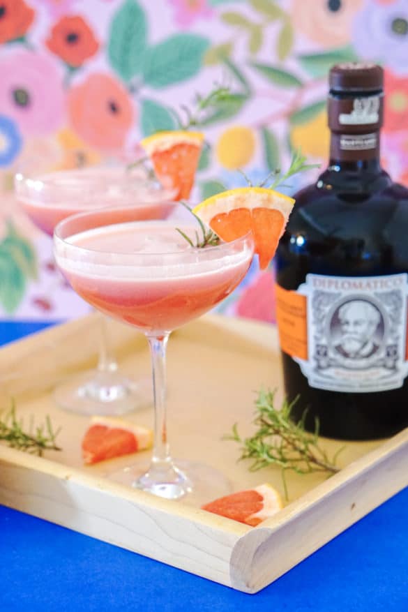Rum Grapefruit Cocktail - Made with HAPPY