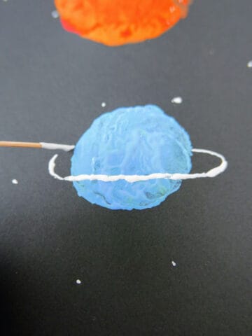 Easy Solar System Craft For Kids - Made with HAPPY