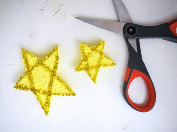 Easy Star Craft For Kids - Made with HAPPY